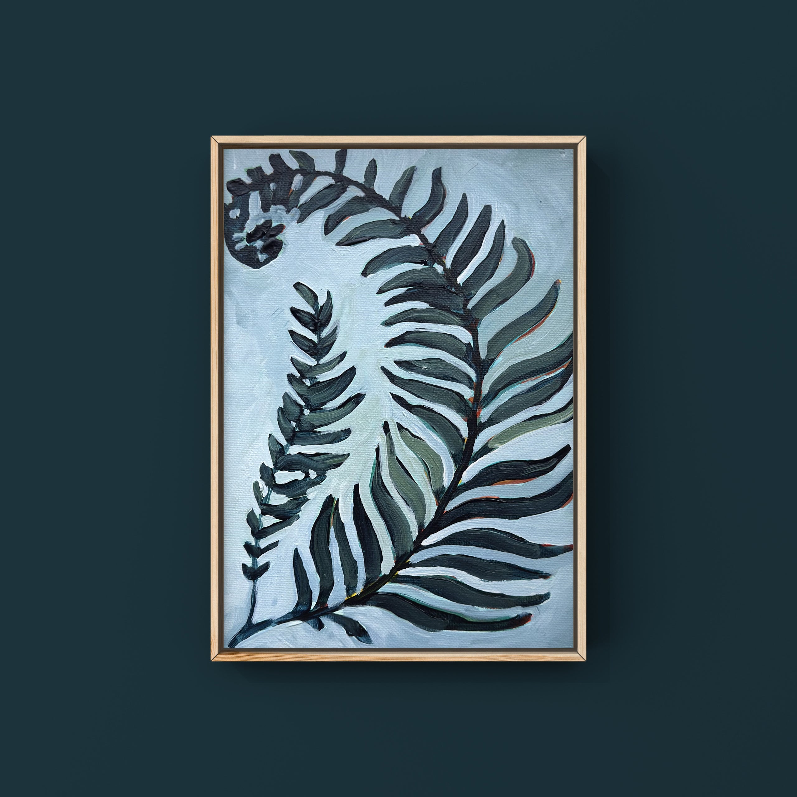 Fern Study 4- 8x10" | emily anderson artwork