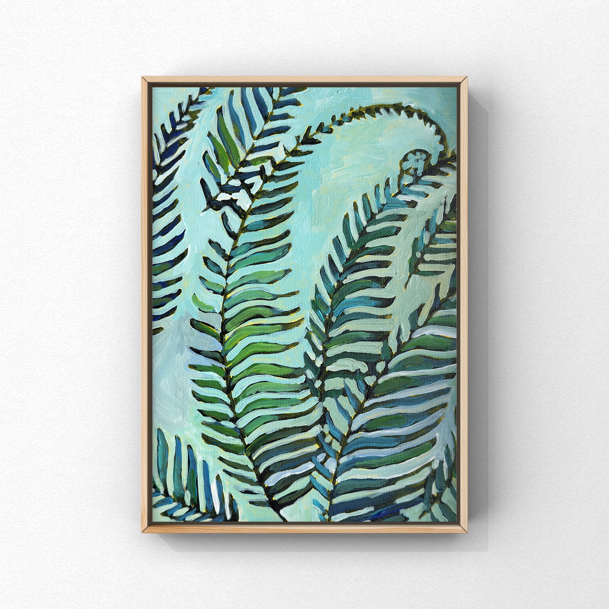 Fern Study 6- 8x10" | emily anderson artwork